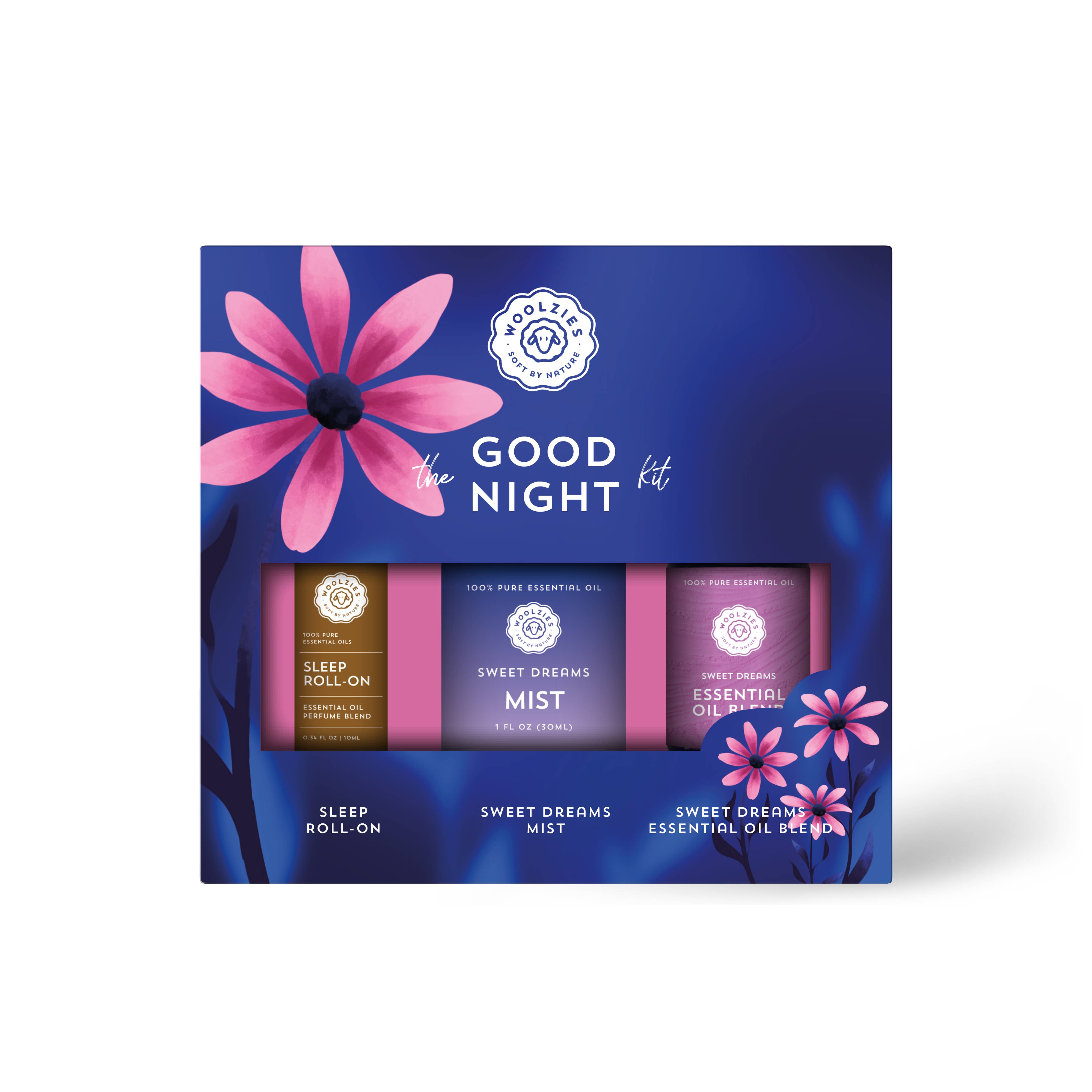 Good Night Kit – Natural Sleep Support by Woolzies – New Middletown
